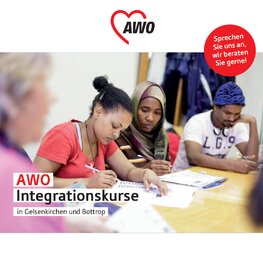 Flyer Integrationskurse - AWO Gelsenkirchen / Bottrop